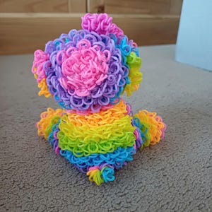 3d Loom Band Rainbow Dog - Etsy