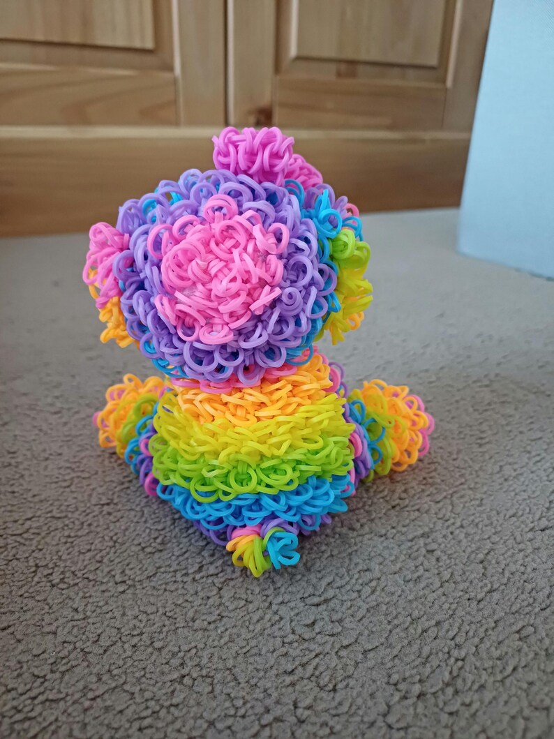 3d Loom Band Rainbow Dog - Etsy