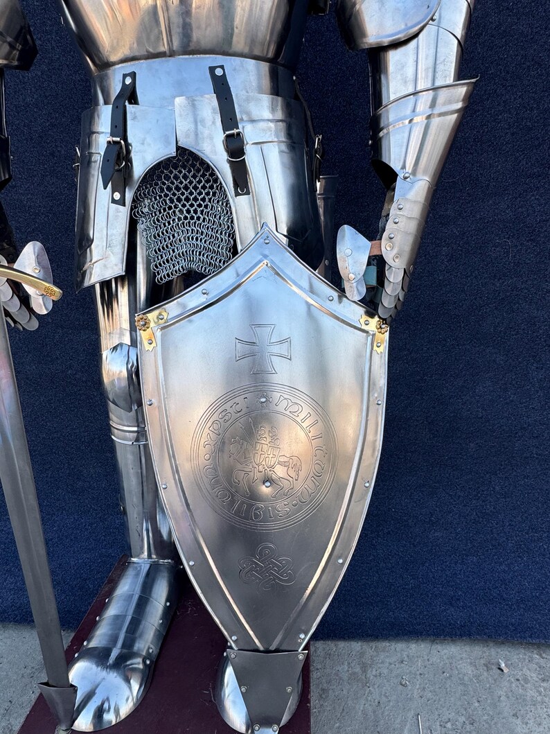 Templar Armor Suit - Templar Crusader Full Body Armor Suit - With ...