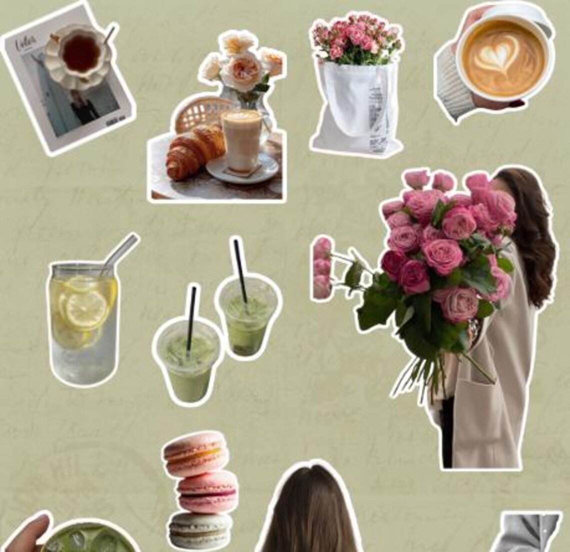 350+ Aesthetic Instagram Carousel Canva Stickers | for Reels, Carousels ...