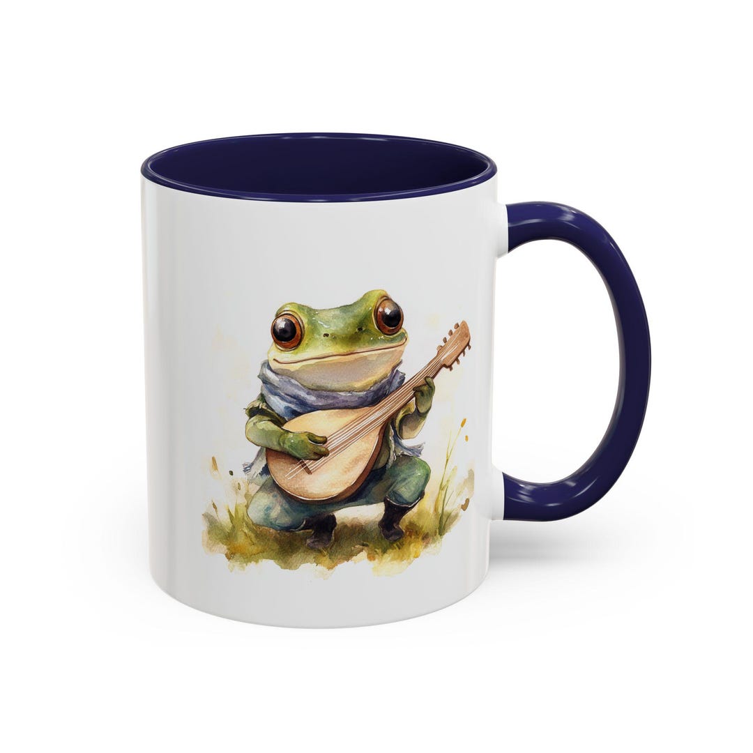Cute Frog Bard Mug, Funny Roleplaying Coffee Cup, RPG Tabletop Gaming ...