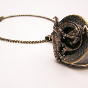 DRAGON LOCKET, Necklace Pendant - Etsy