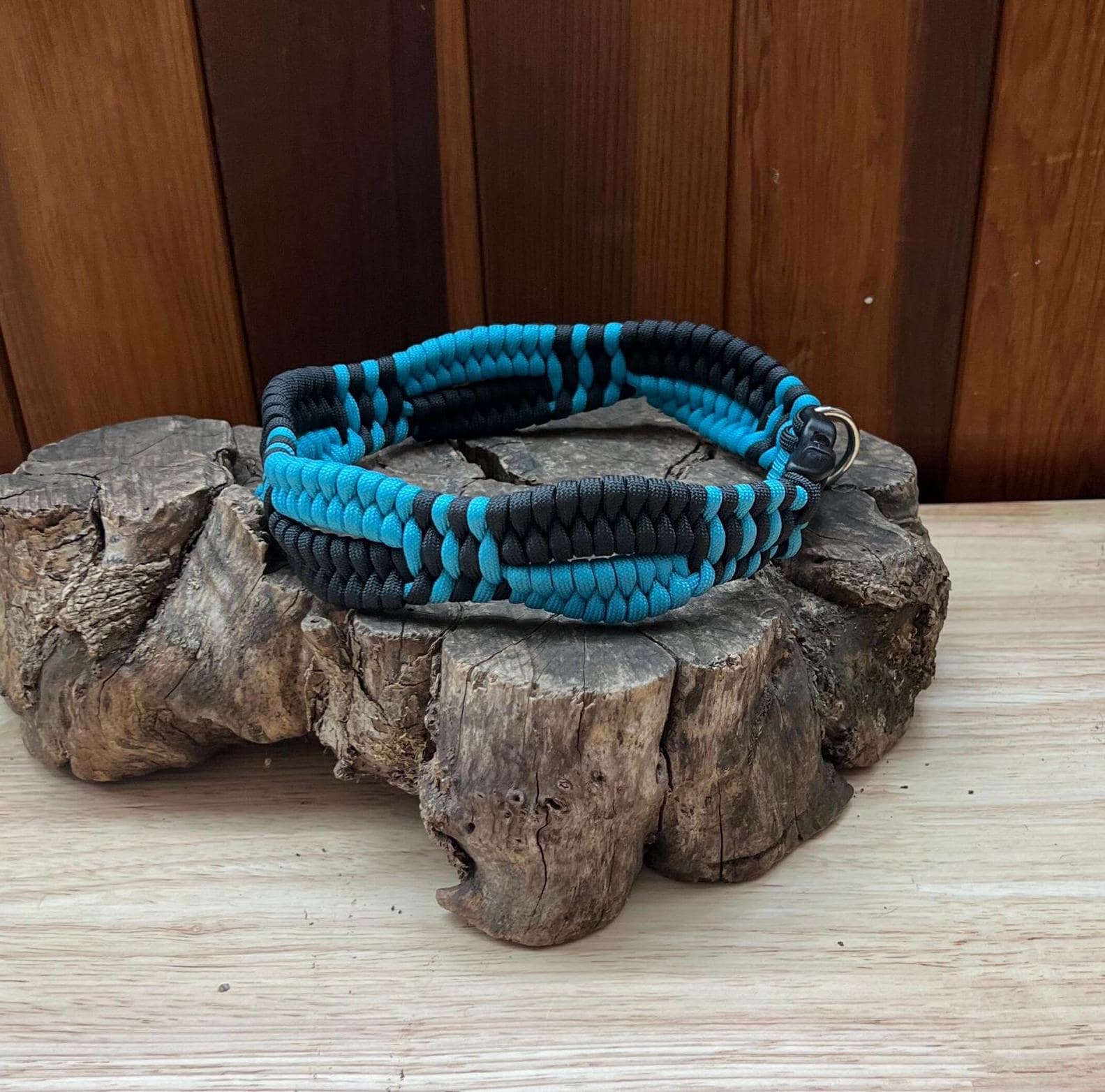 Flat Paracord Dog Collar: Choose Length, Colors and Closure, Handmade ...