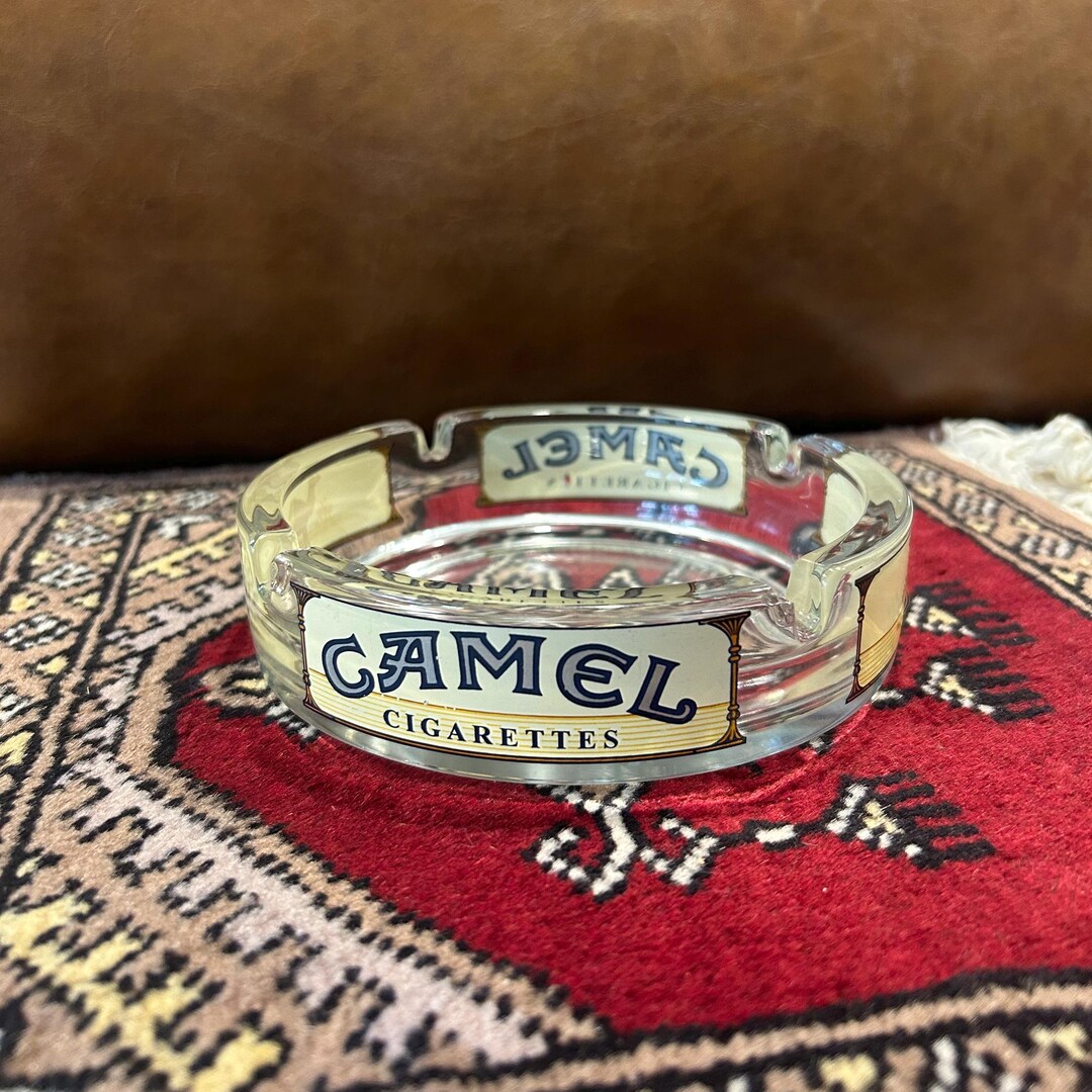 1970s Camel Ashtray Vintage 4 Slot Party Glass - Etsy
