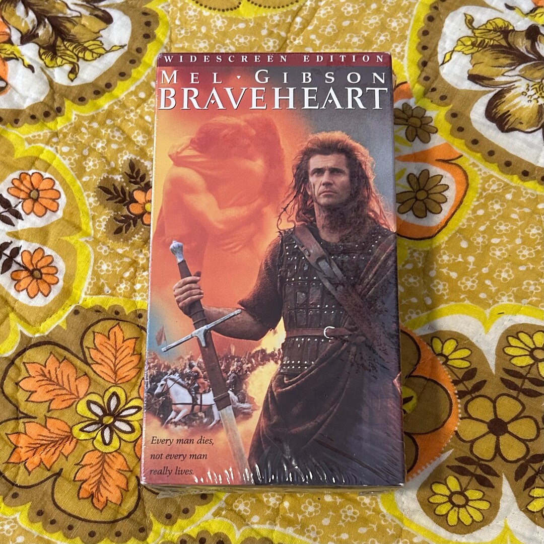 Braveheart VHS Factory Sealed 2 Tape Set New 1995 - Etsy