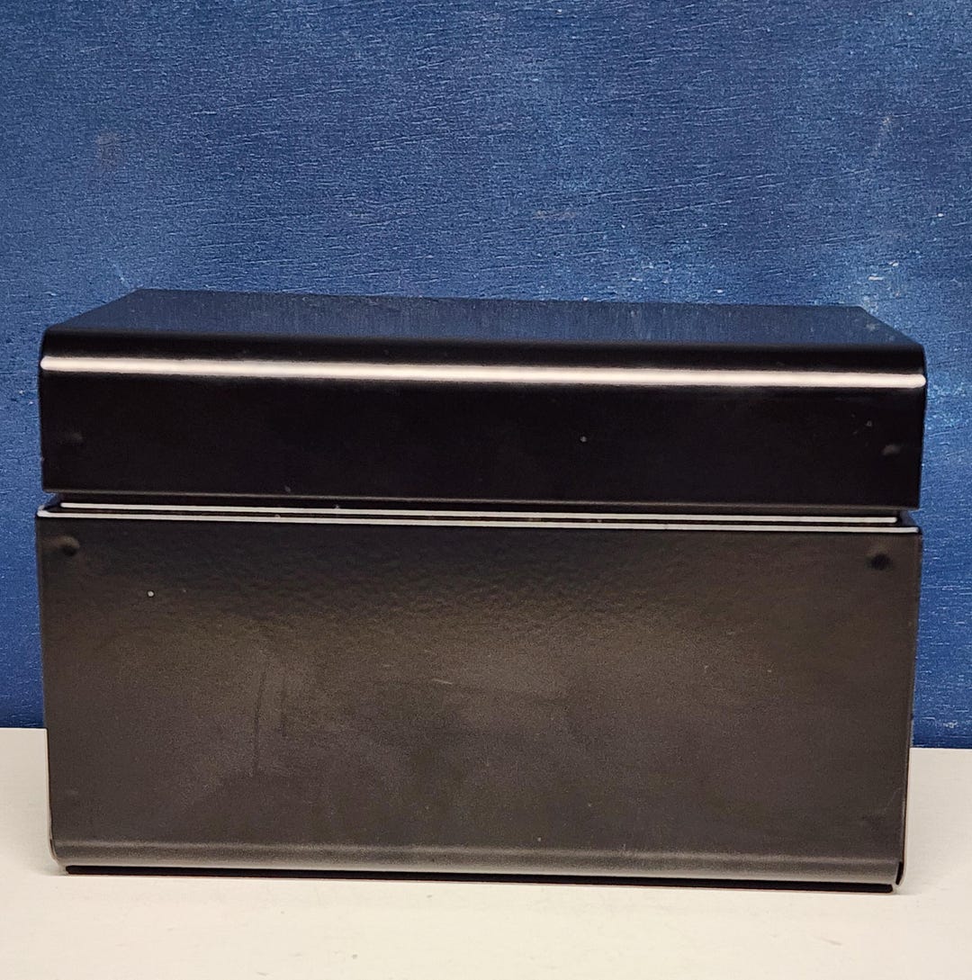 Atapco Steelmaster Lit-ning Organizer/recipe Box Made in USA - Etsy