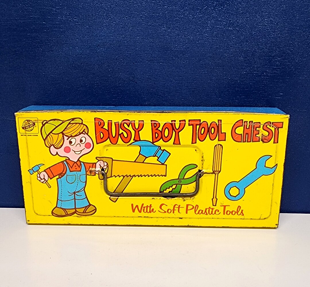 Ohio Art Busy Boy Tool Chest - Etsy