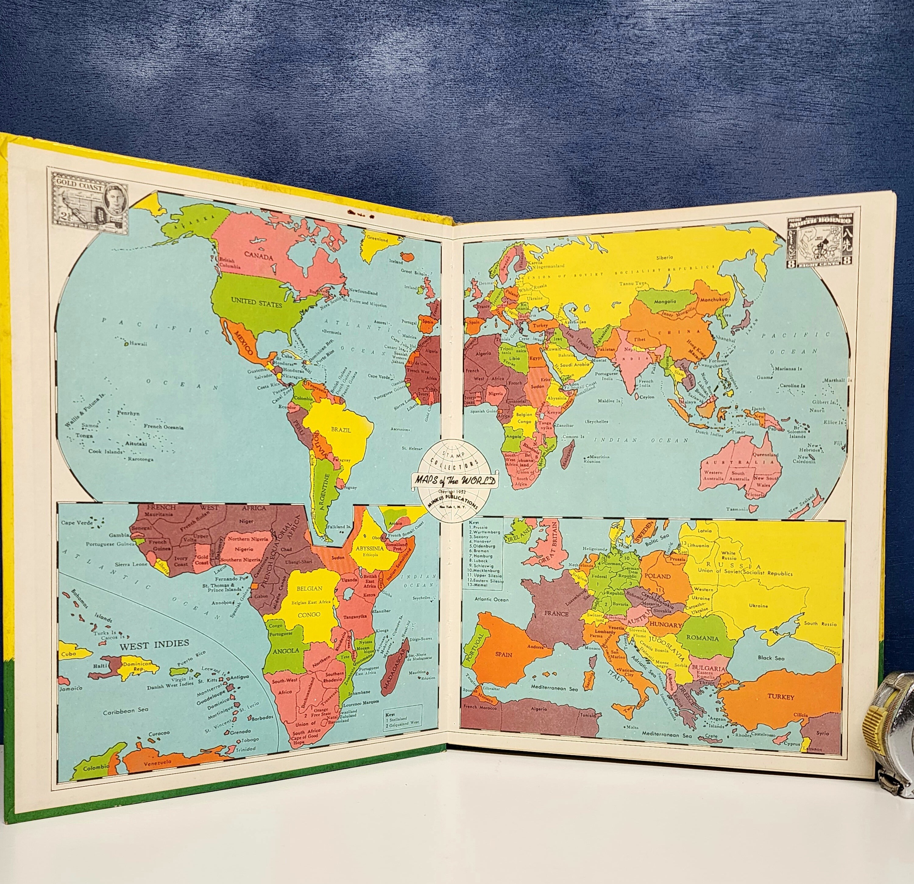 Vintage My First Stamp Album - Etsy