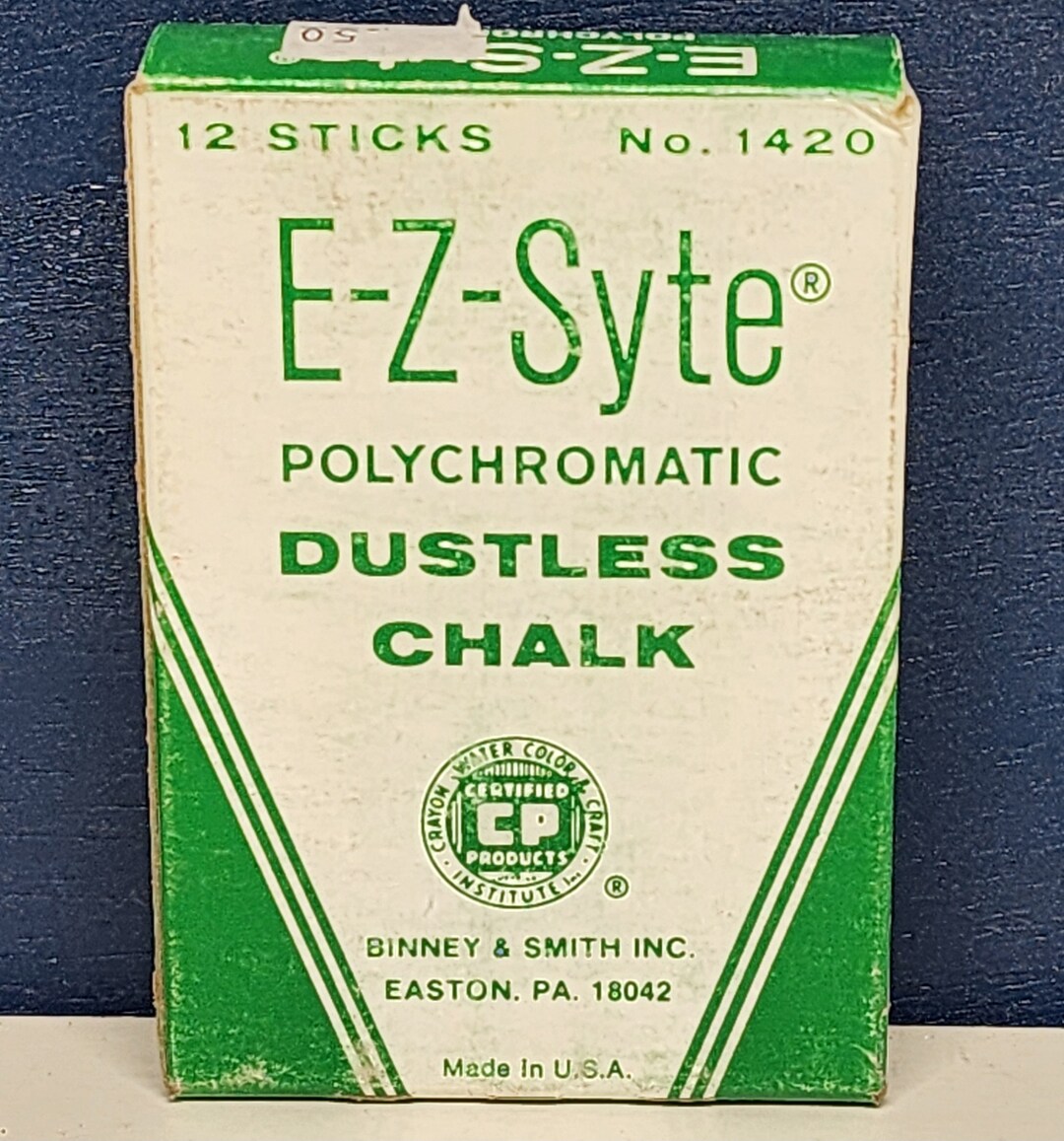 E-z-syte Polychromatic Dustless Chalk Binney and Smith - Etsy