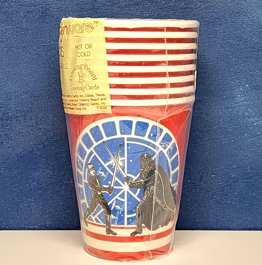 Vintage Star Wars Return of the Jedi Cups by Designware - Etsy
