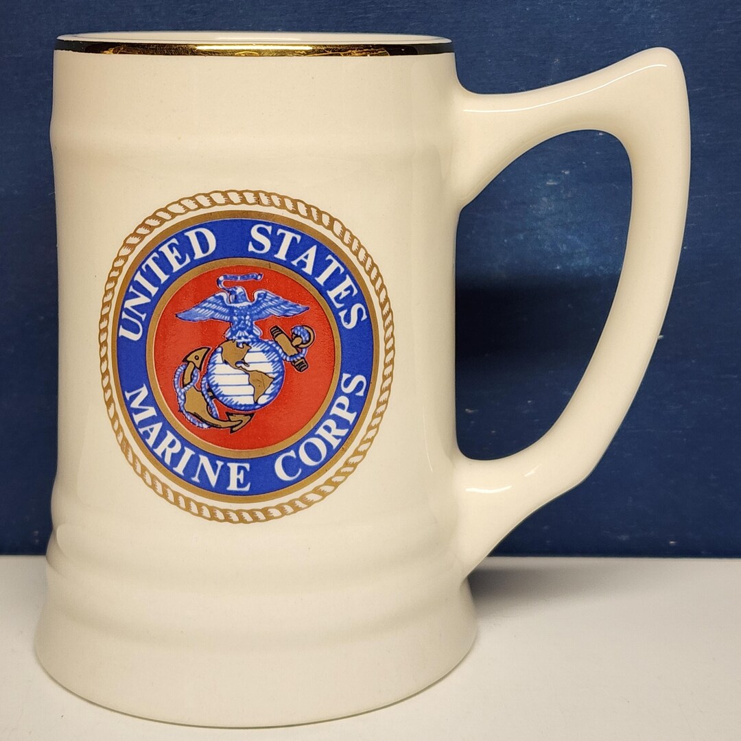 United States Marine Corps Beer Mug Stein Chronomatic Inc. - Etsy