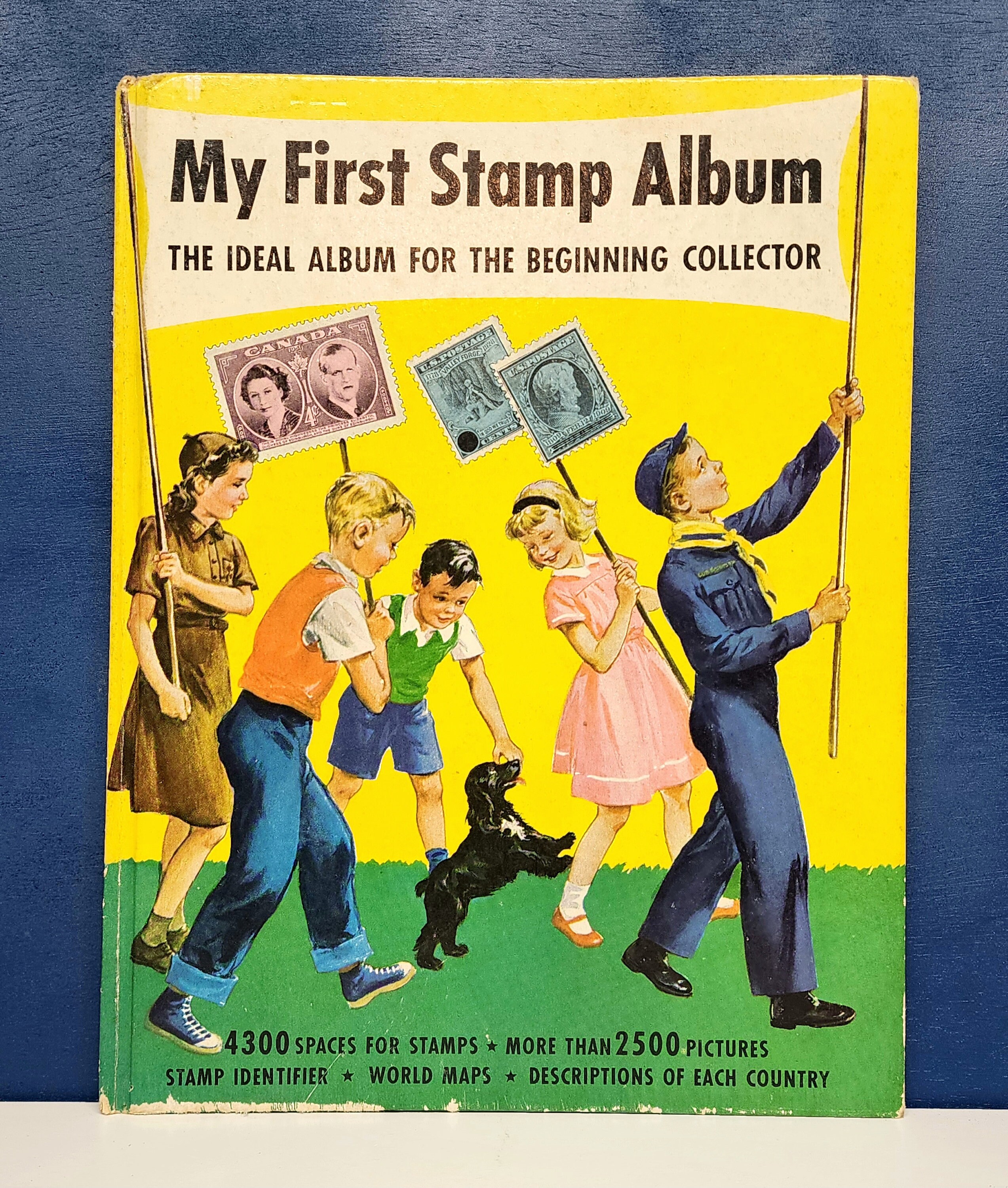 Vintage My First Stamp Album - Etsy