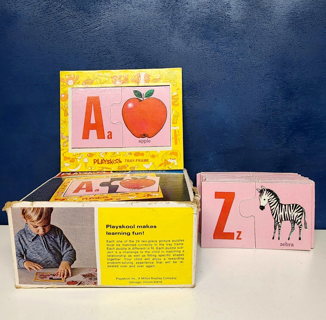 Playskool Picture Alphabet Match-ups - Etsy