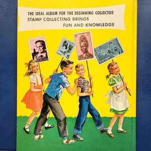 Vintage My First Stamp Album - Etsy