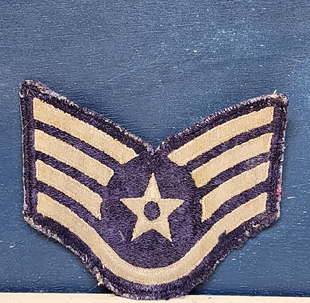 Air Force Staff Sergeant Patch - Etsy