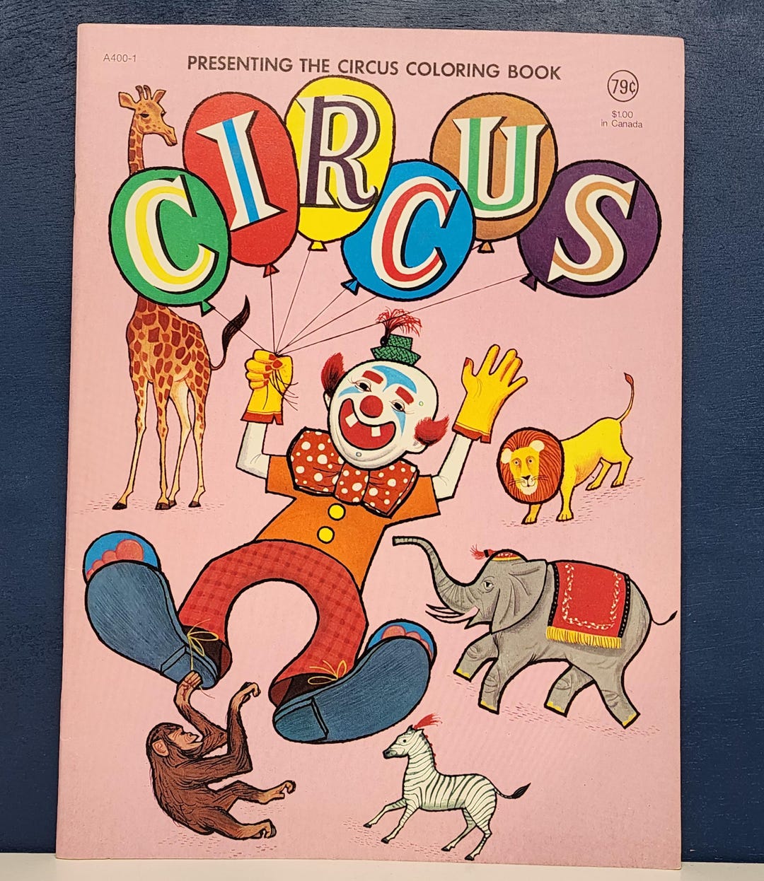 Presenting the Circus Coloring Book New Old Stock - Etsy