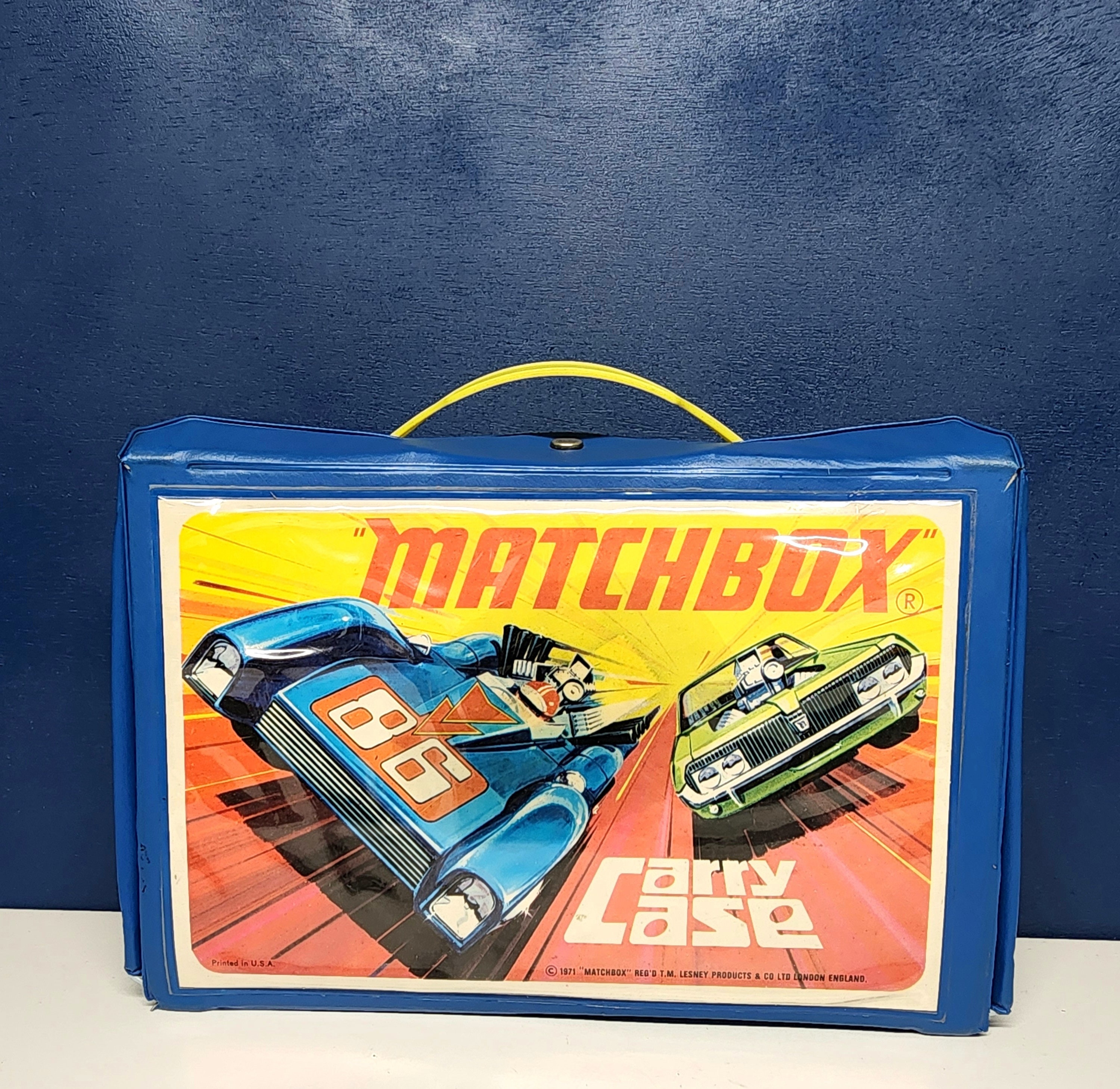 Matchbox Car Case Holds 24 With Both Plastic Inserts- 1971 - Etsy