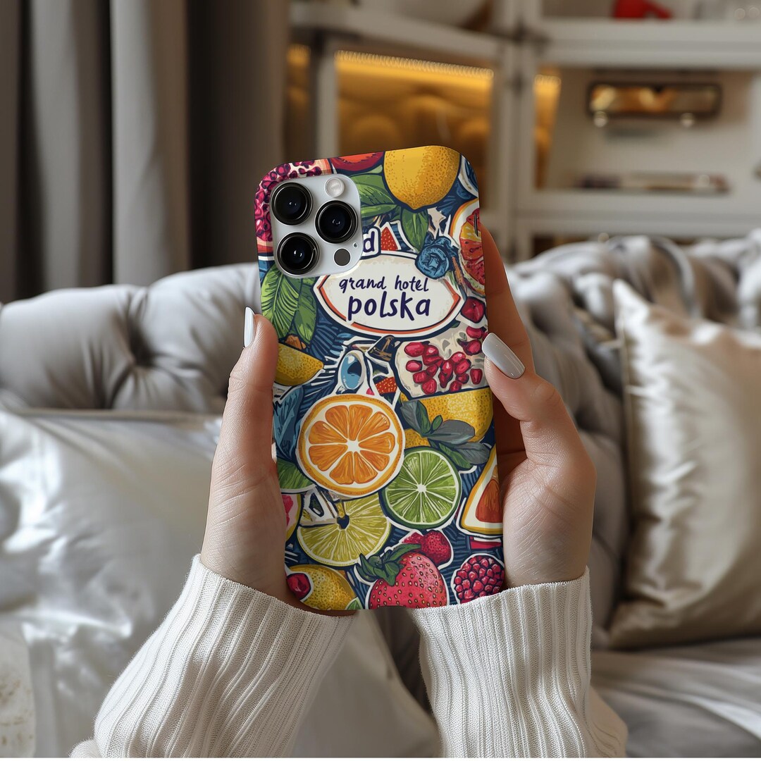 Fruit Phone Case, Tropical Citrus Design, Summer Vibes, Gift for ...