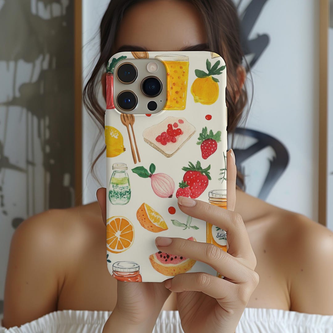 Farmers Market Food Phone Case, Aesthetic Cute, Summer Vibes, Collage ...