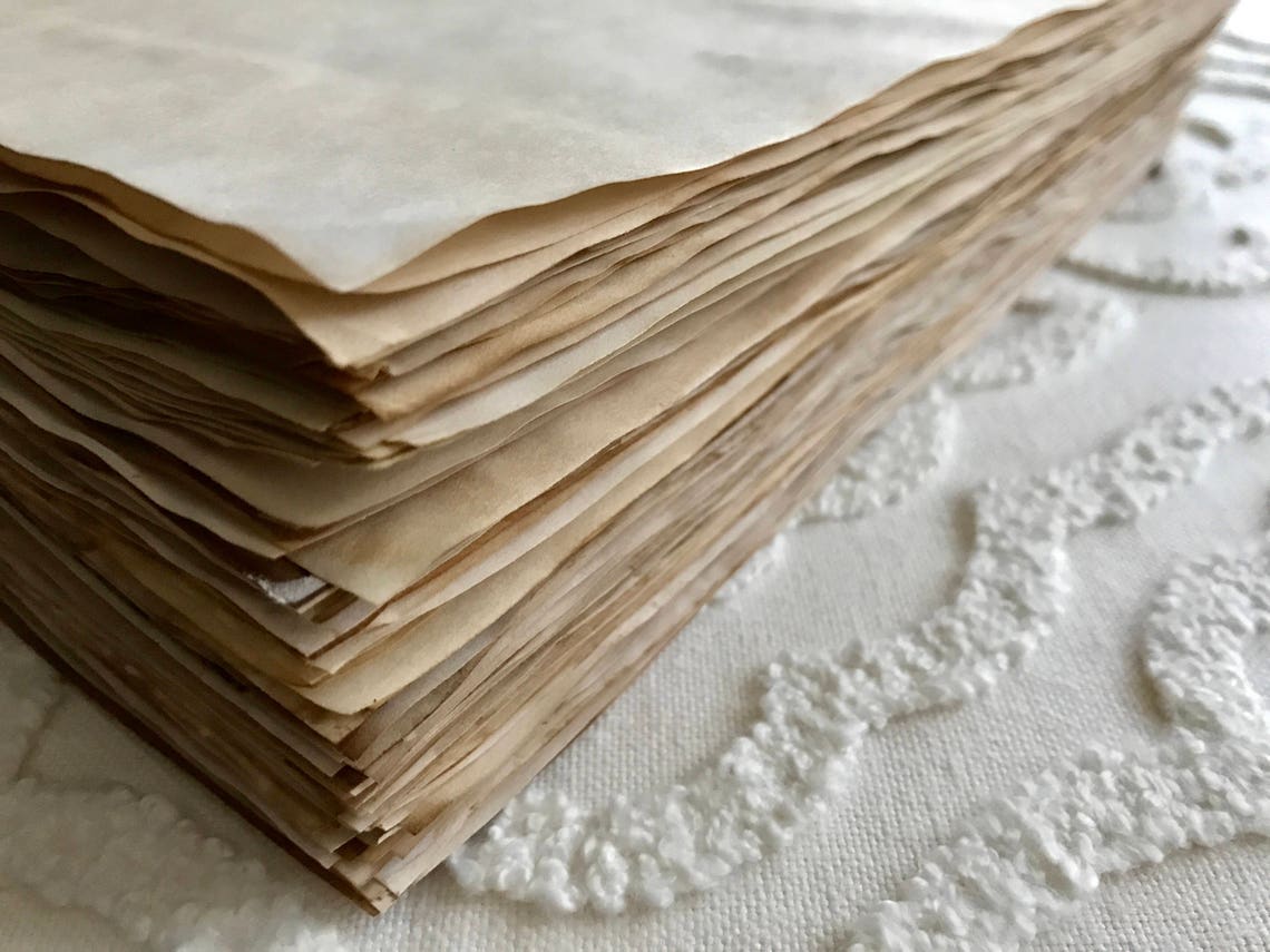 Coffee Dyed Tea Dyed Paper Coffee Stain Tea Stain Paper 50 - Etsy