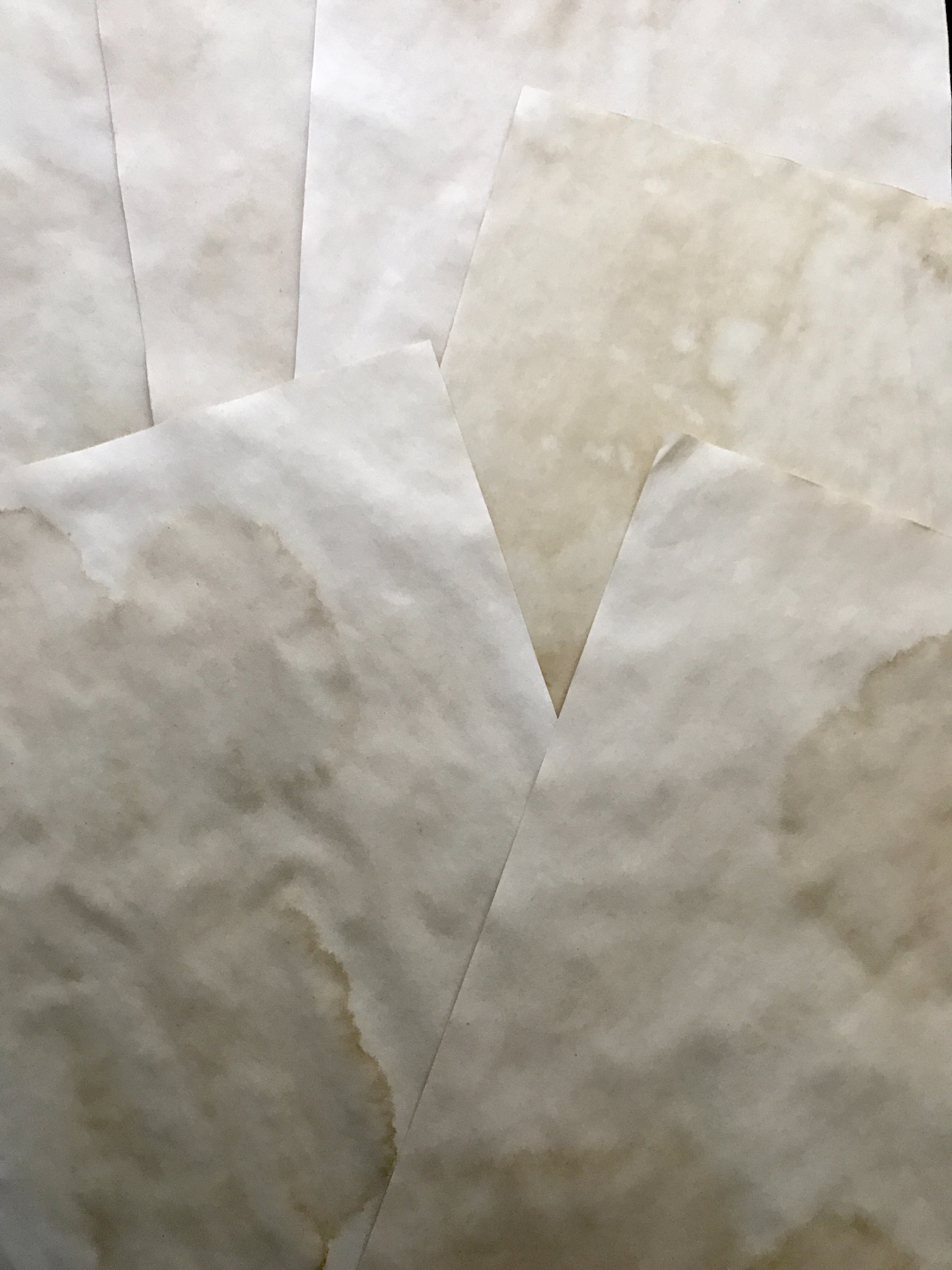 Coffee Dyed Tea Dyed Paper Coffee Stain Tea Stain Paper 50 | Etsy