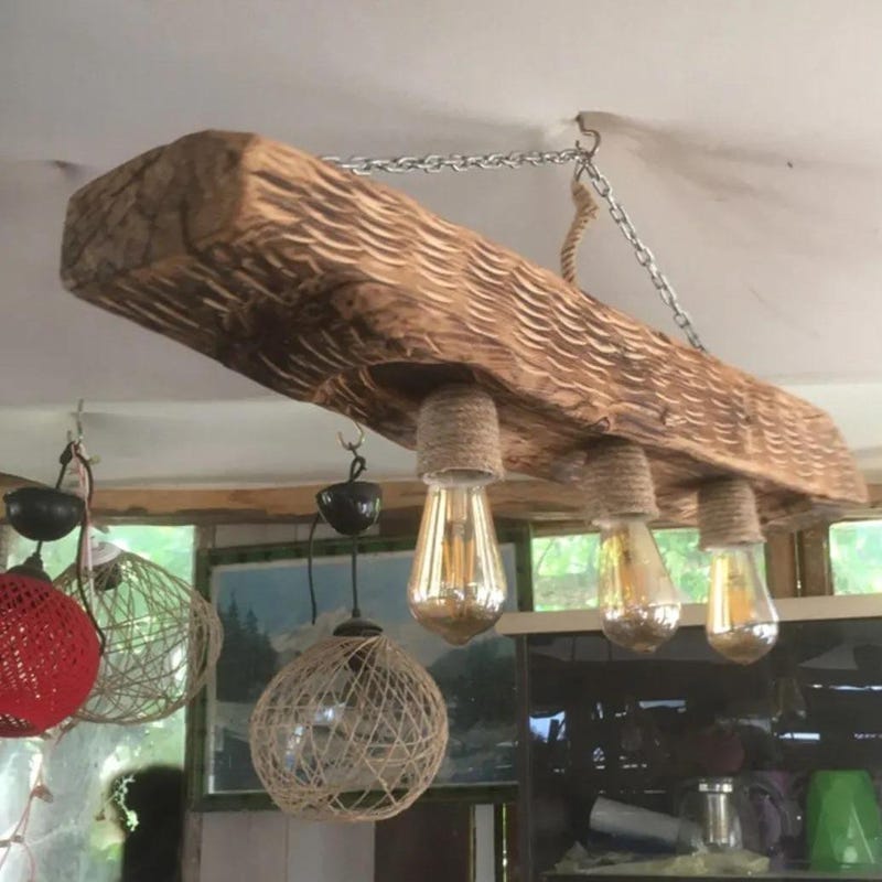 Natural Chandelier - Etsy