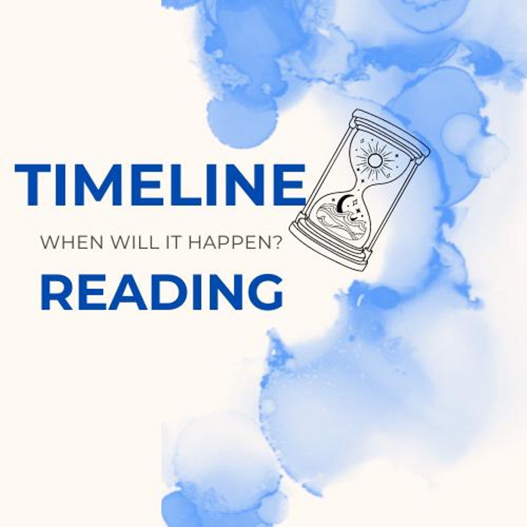 TIMELINE READING 1 HOUR Delivery- When Will It Happen? - Etsy