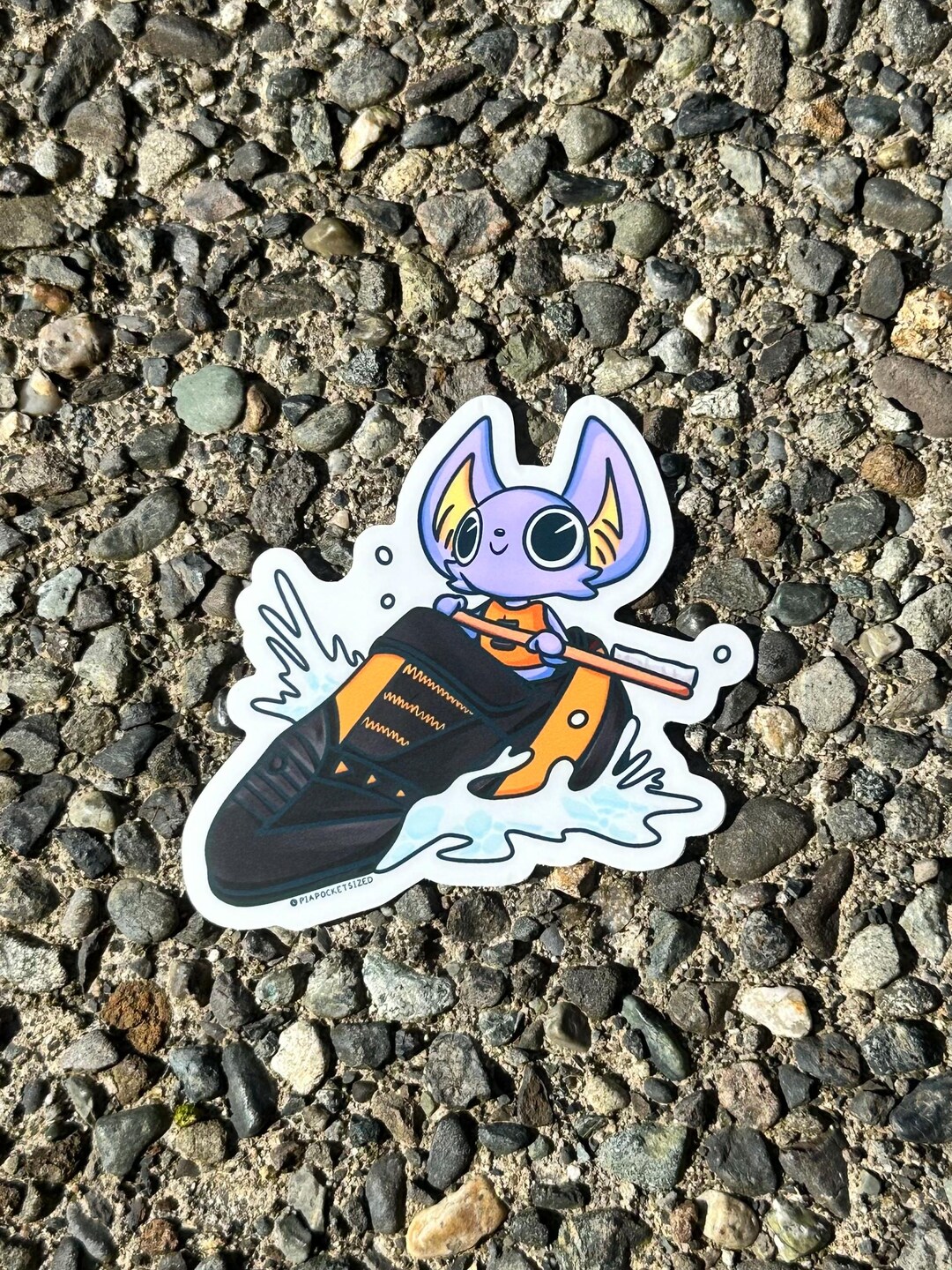 Climbing Shoe Canoe Sticker | Rock Climbing Gift | Climbing Gift ...