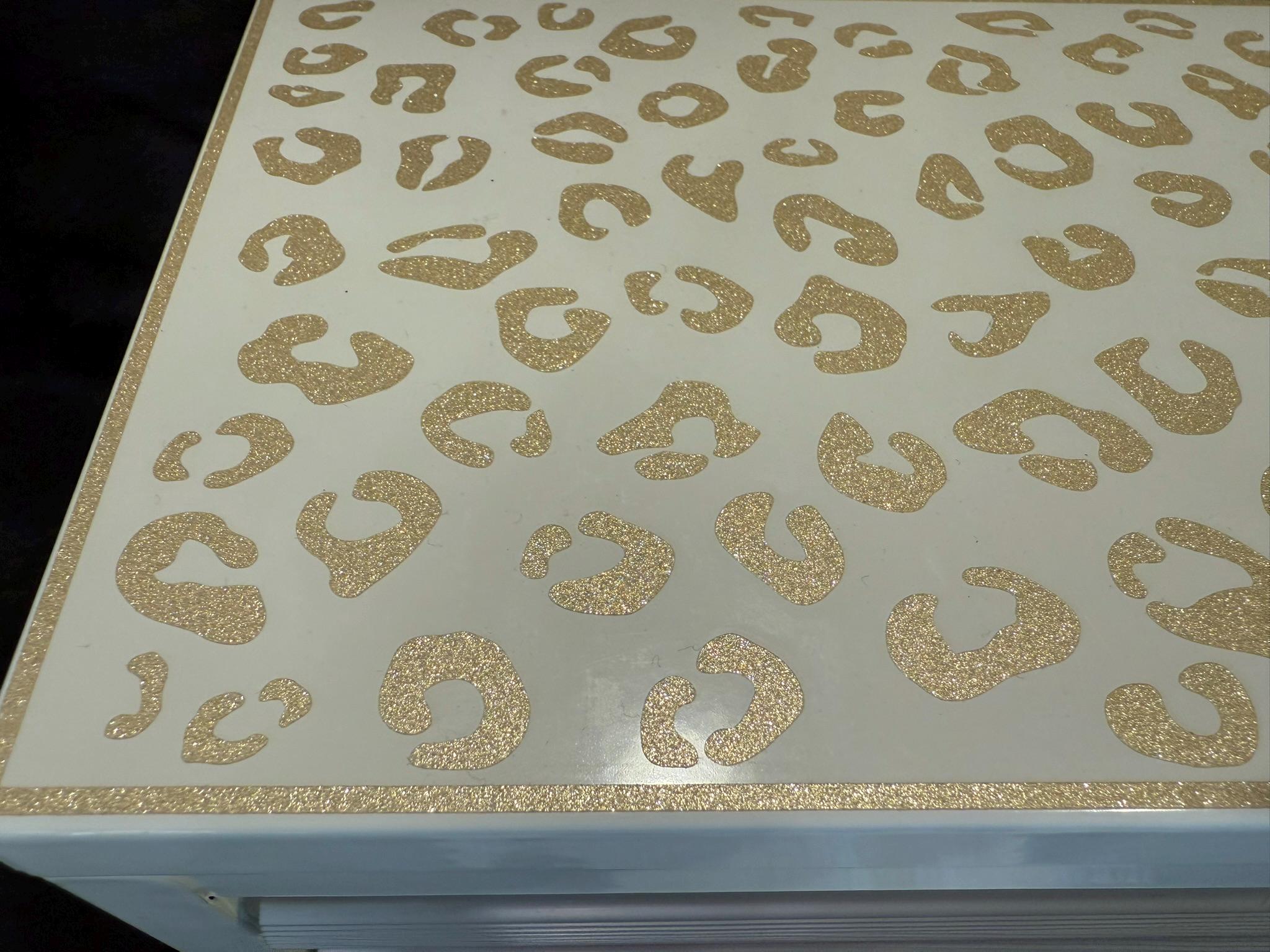 Leopard Print Mini Kobalt Tool Box - Customized With Permanent Gold ...