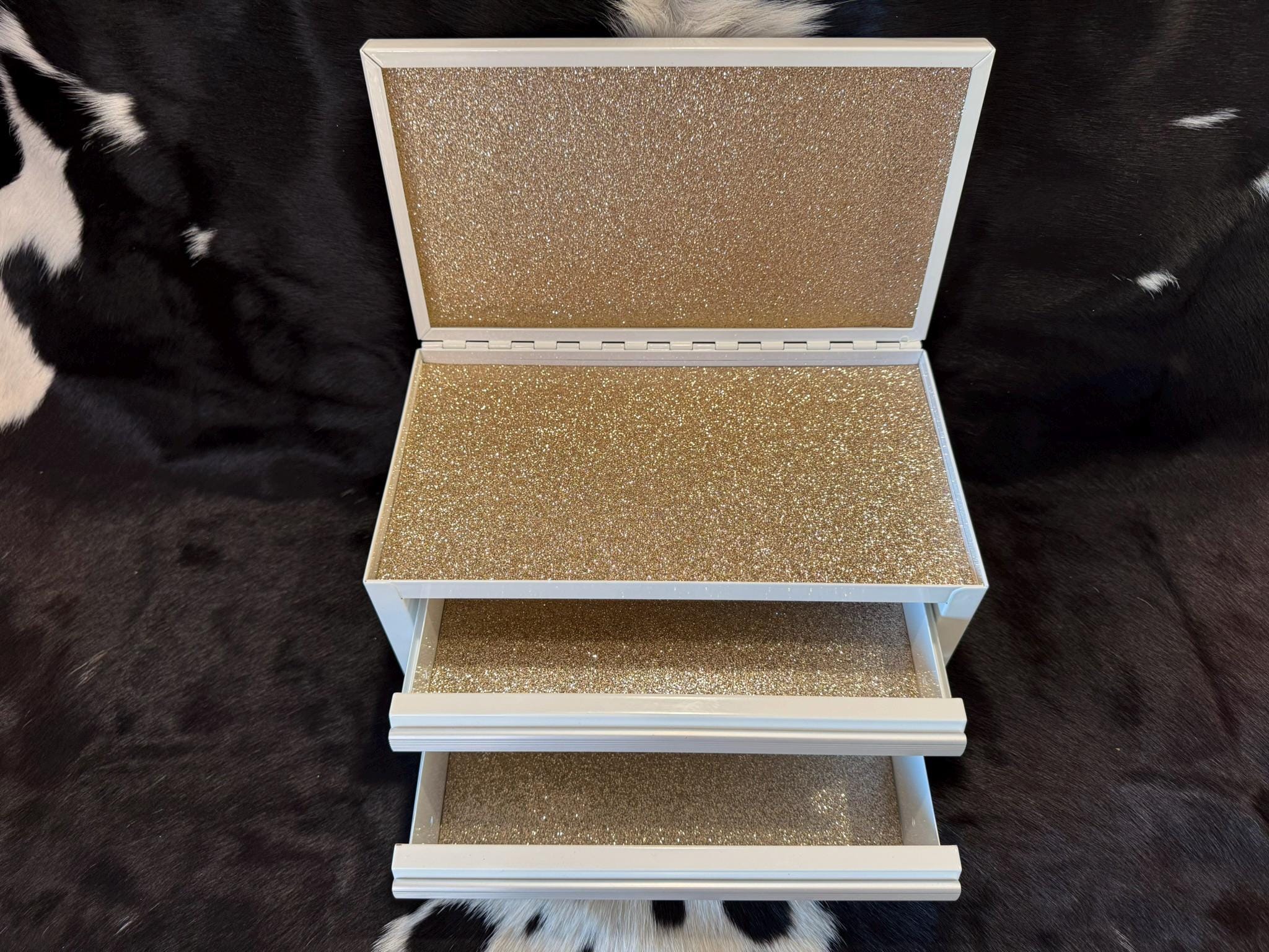 Leopard Print Mini Kobalt Tool Box - Customized With Permanent Gold ...
