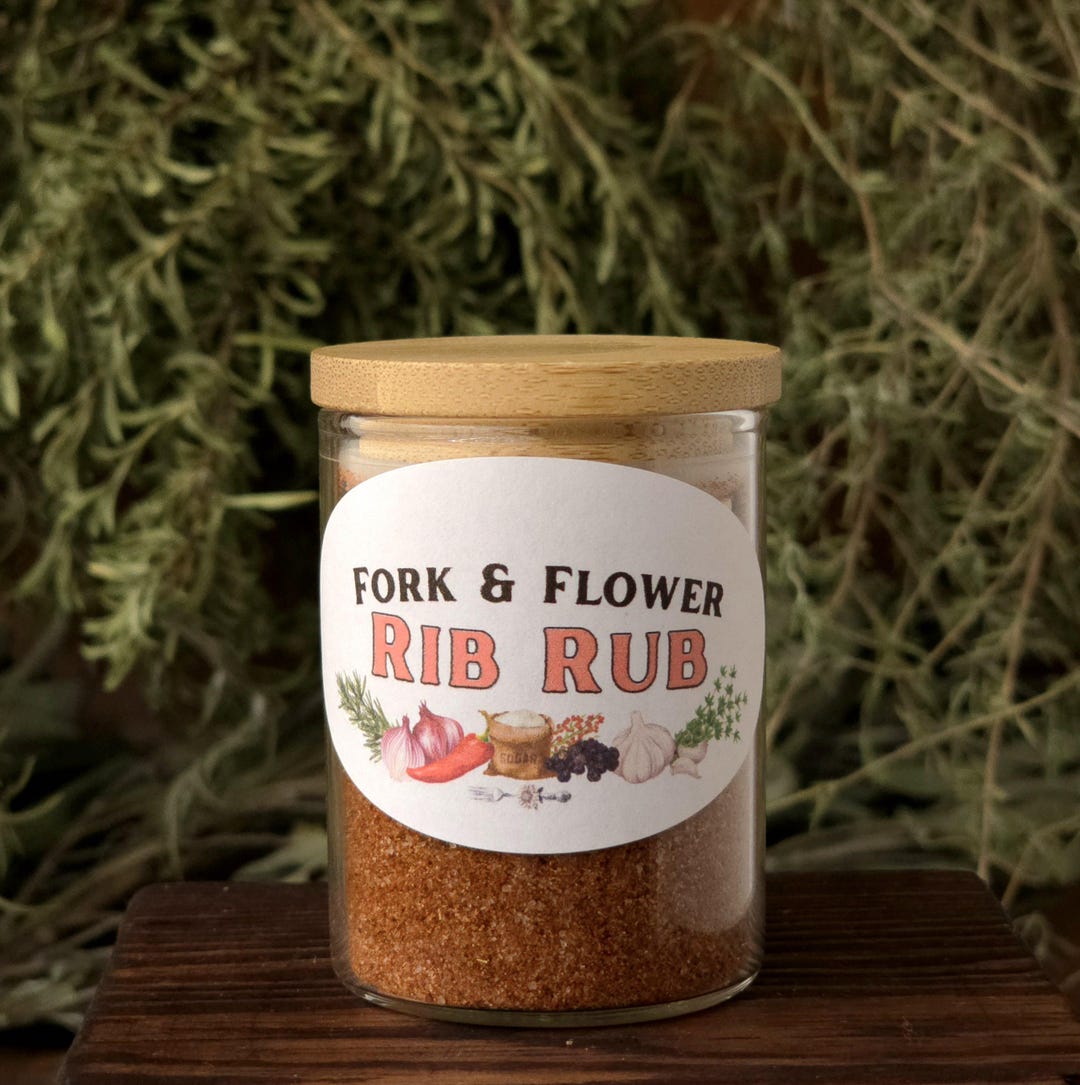 Rib Rub 2 Oz Resealable Pouch - Etsy