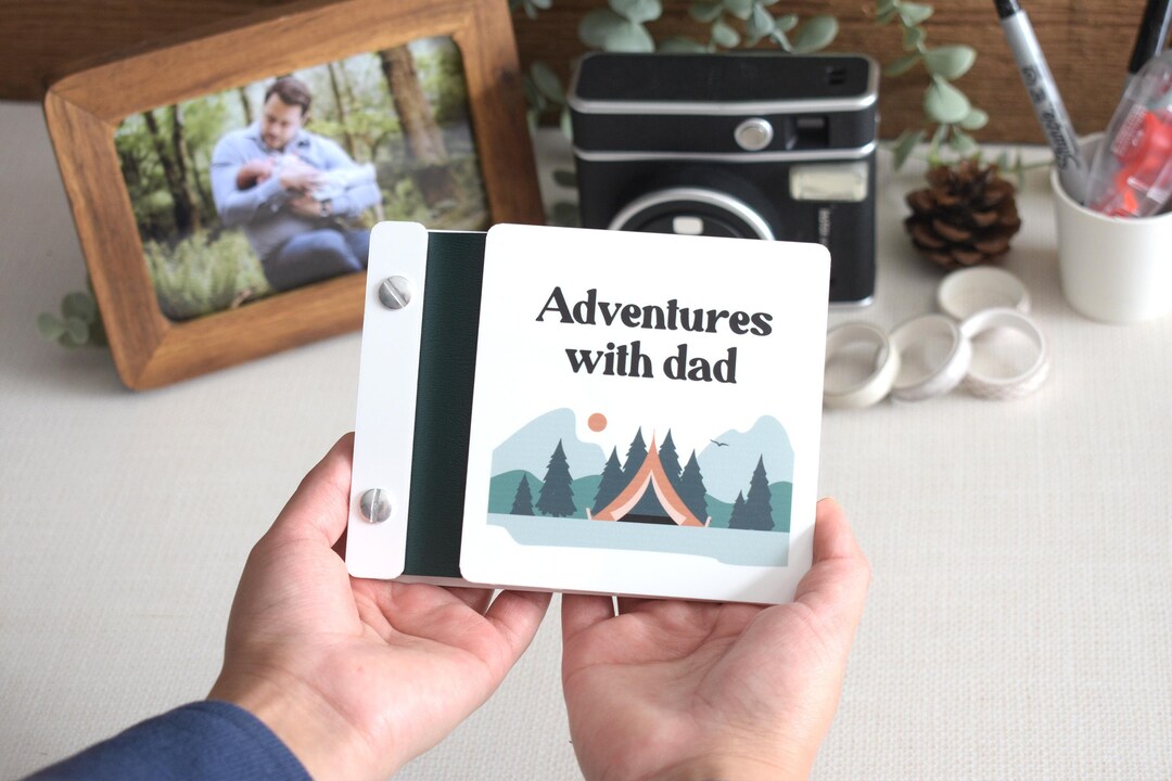Adventure Book for Dad, Personalized First Fathers Day Gift, Birthday ...