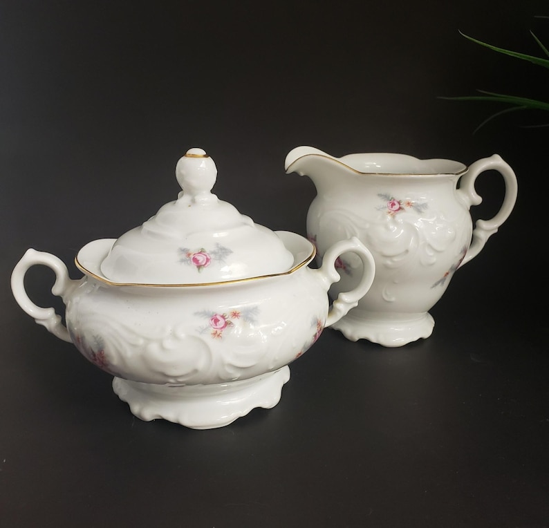 Vintage Wawel Made in Poland Embossed Scroll-floral Design Porcelain ...