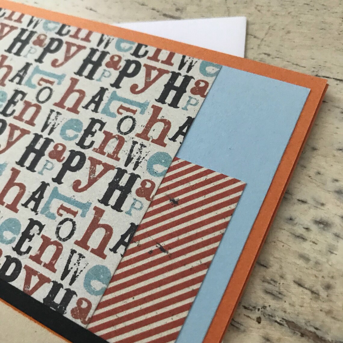 Happy Halloween With 3D Jack-o-lantern Embellishments Handmade Greeting ...