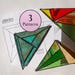 3 Corner Accent Stained Glass Patterns Digital Download - Etsy
