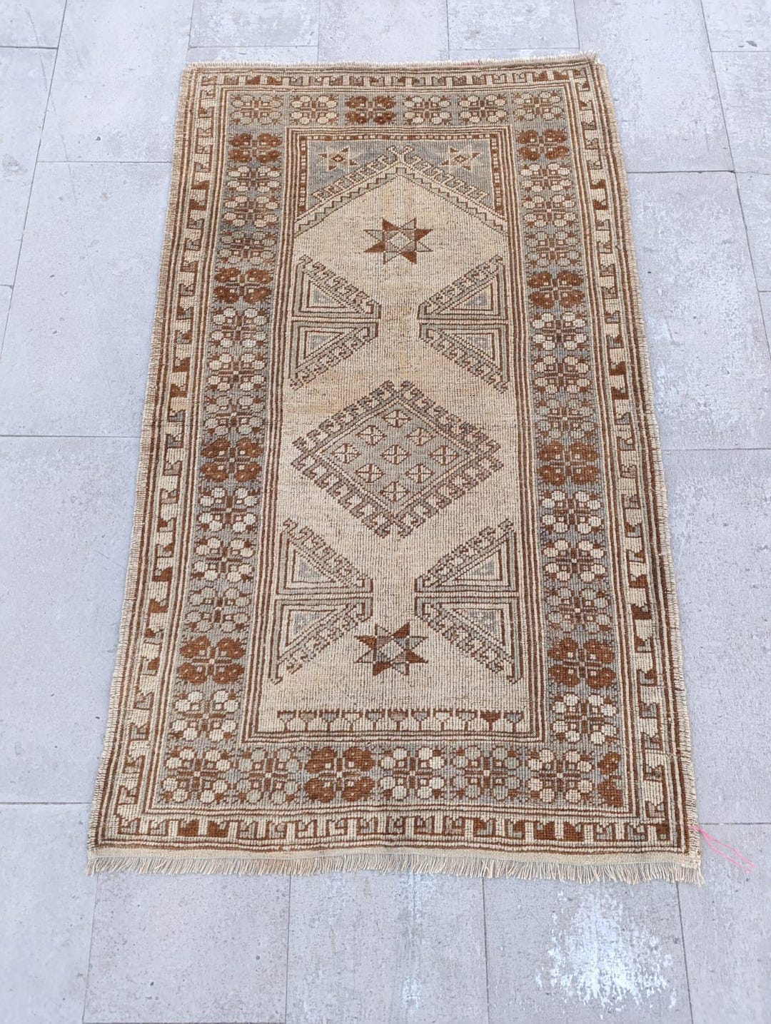 Handwoven 5x3 Rug Bohemian Home Decor Textile Wall Art Persian 3x5 ...