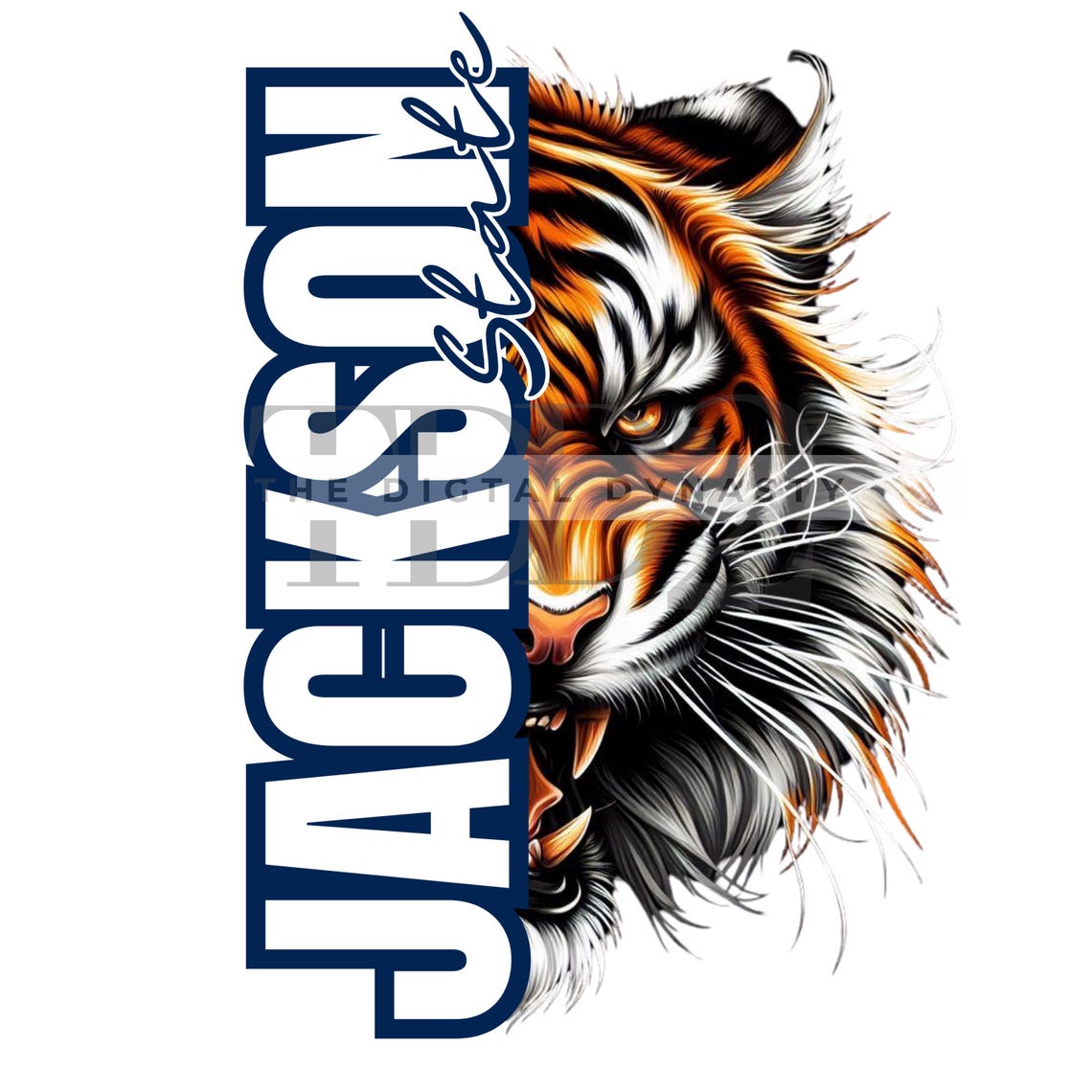 Jackson State Tiger PNG: HBCU College Mascot (digital Download) - Etsy