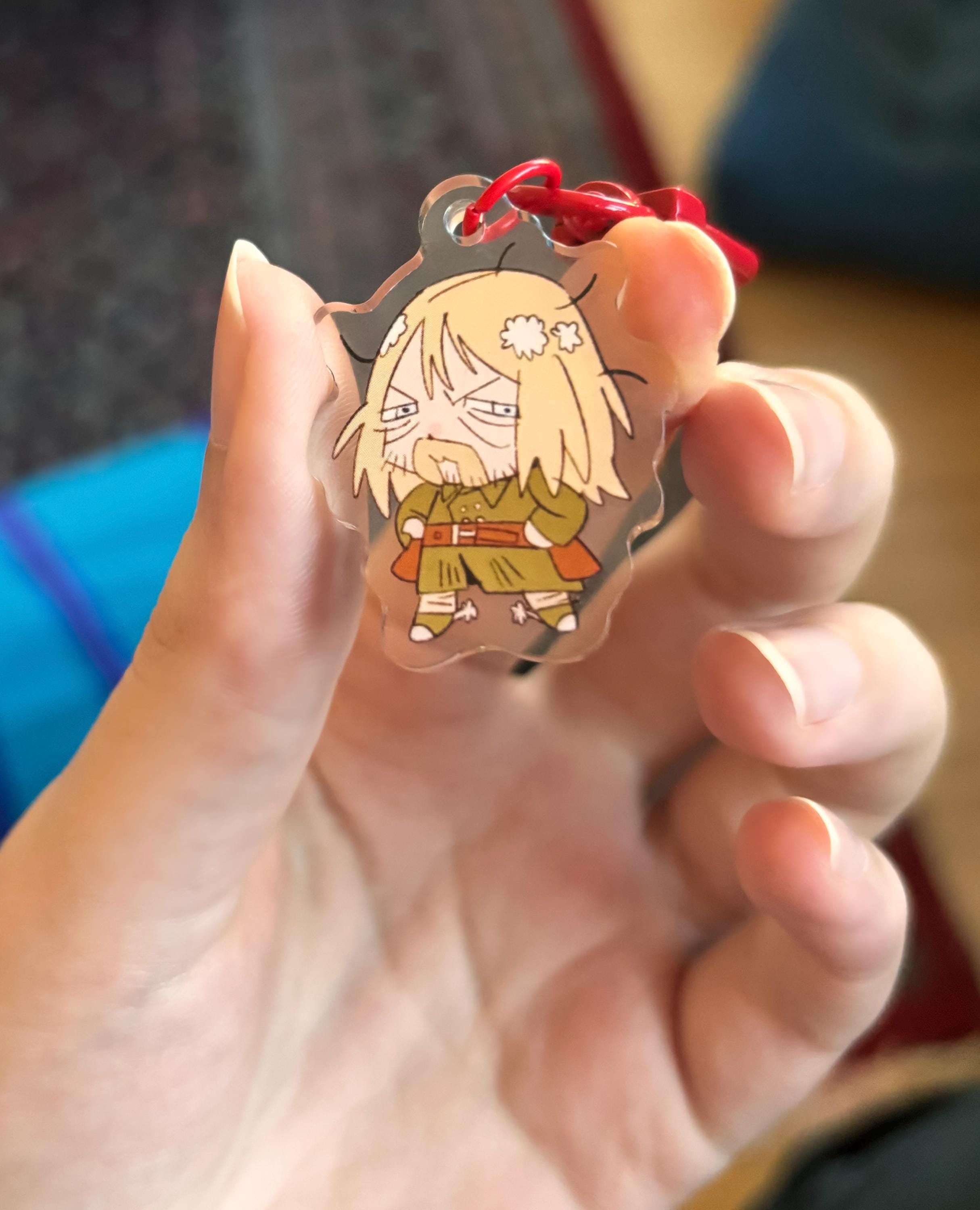 RDR2 Micah Bell Mini Acrylic Charm Keychain - Etsy