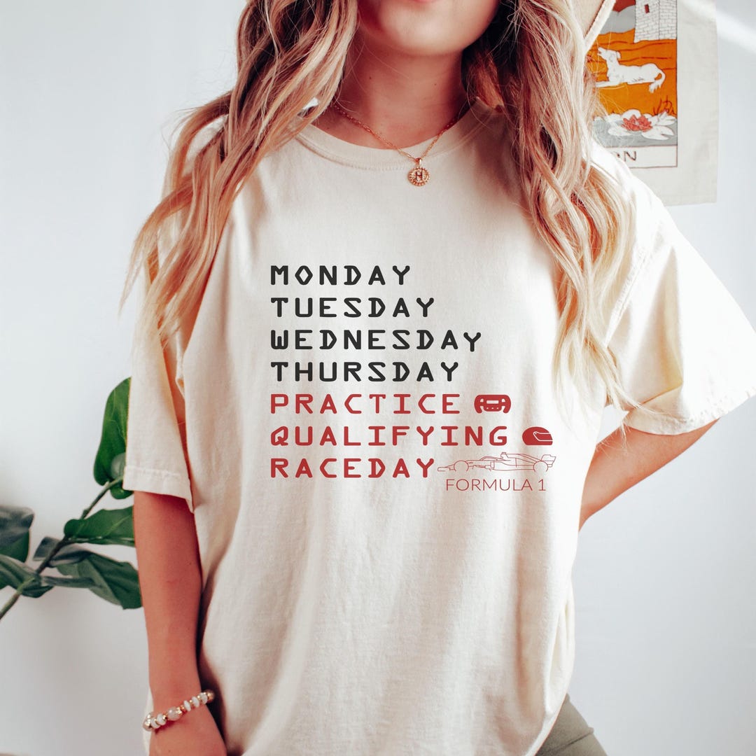 Formula Racing Cars, F1 Race Week, Formula Shirt, Race Week F1 Shirt ...