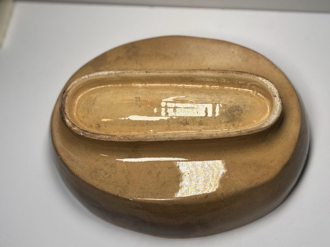 Yellowware Food Mold Corn Design Circa 1900 - Etsy
