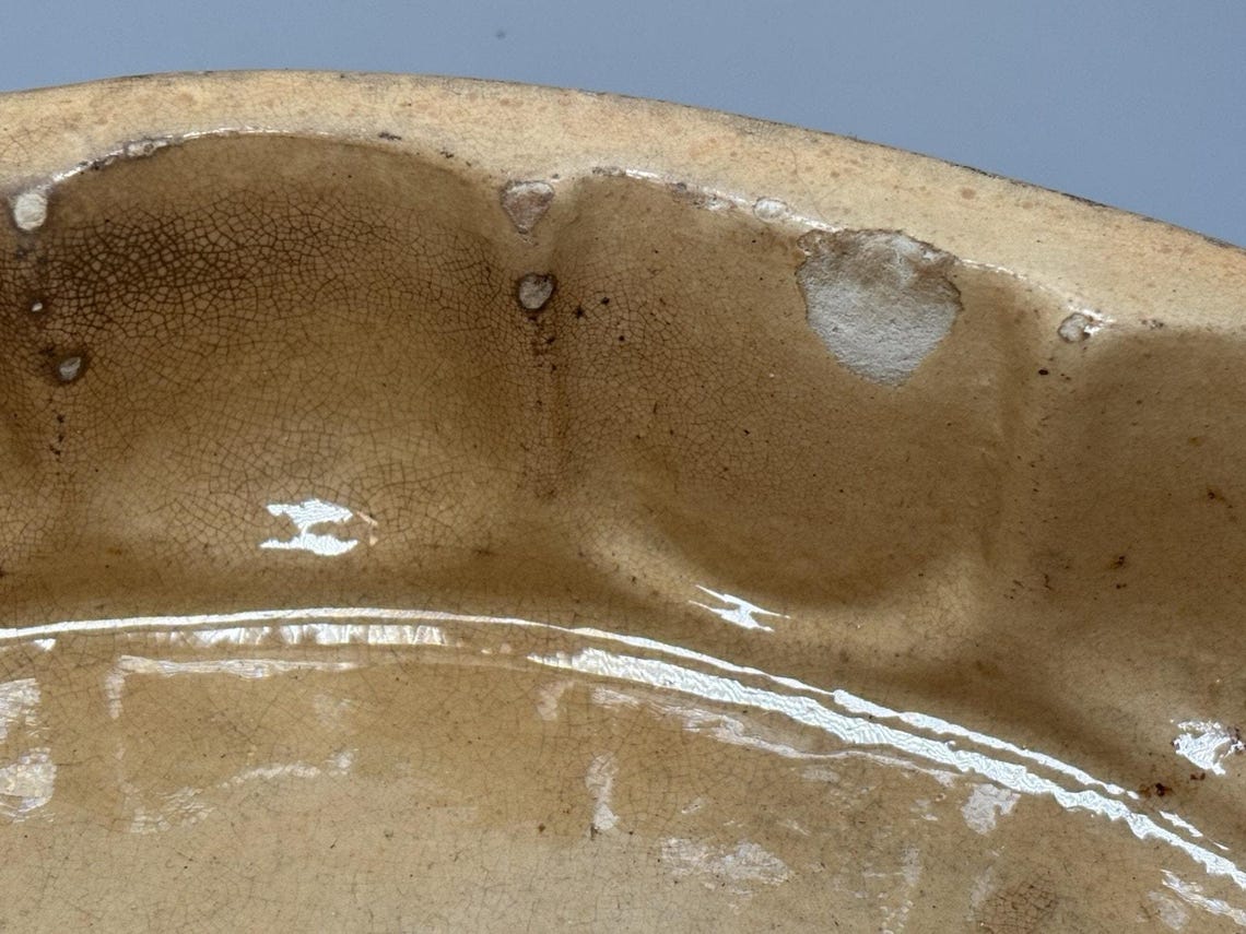 Yellowware Food Mold Corn Design Circa 1900 - Etsy