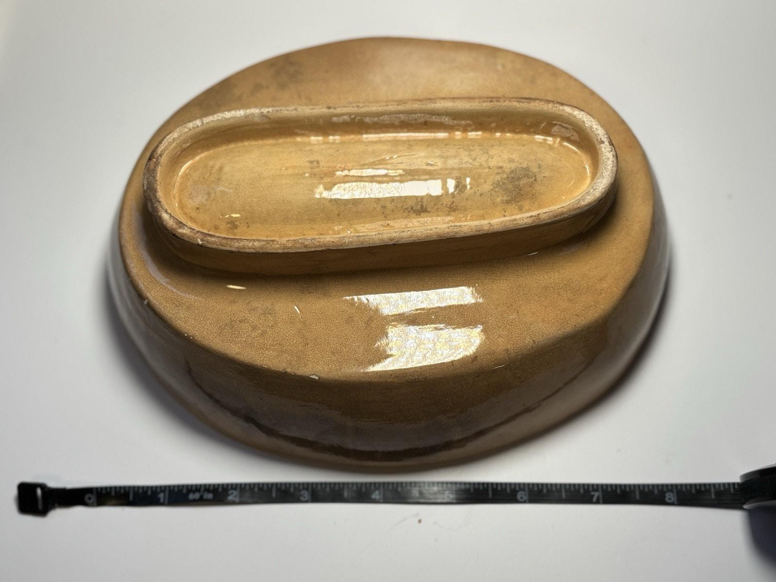 Yellowware Food Mold Corn Design Circa 1900 - Etsy