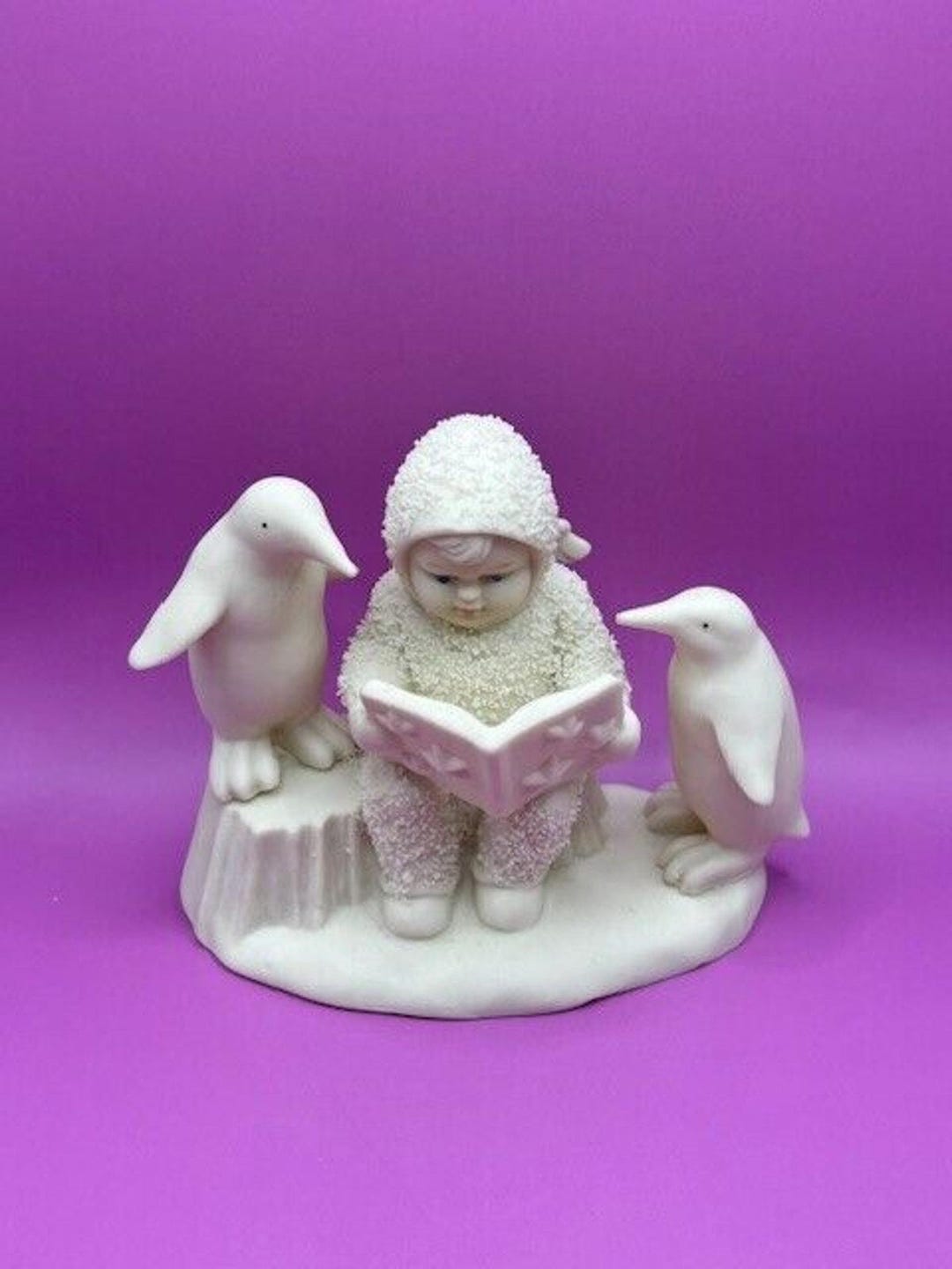 Department 56 Snowbabies Winter Tales read Me a Story NO BOX - Etsy