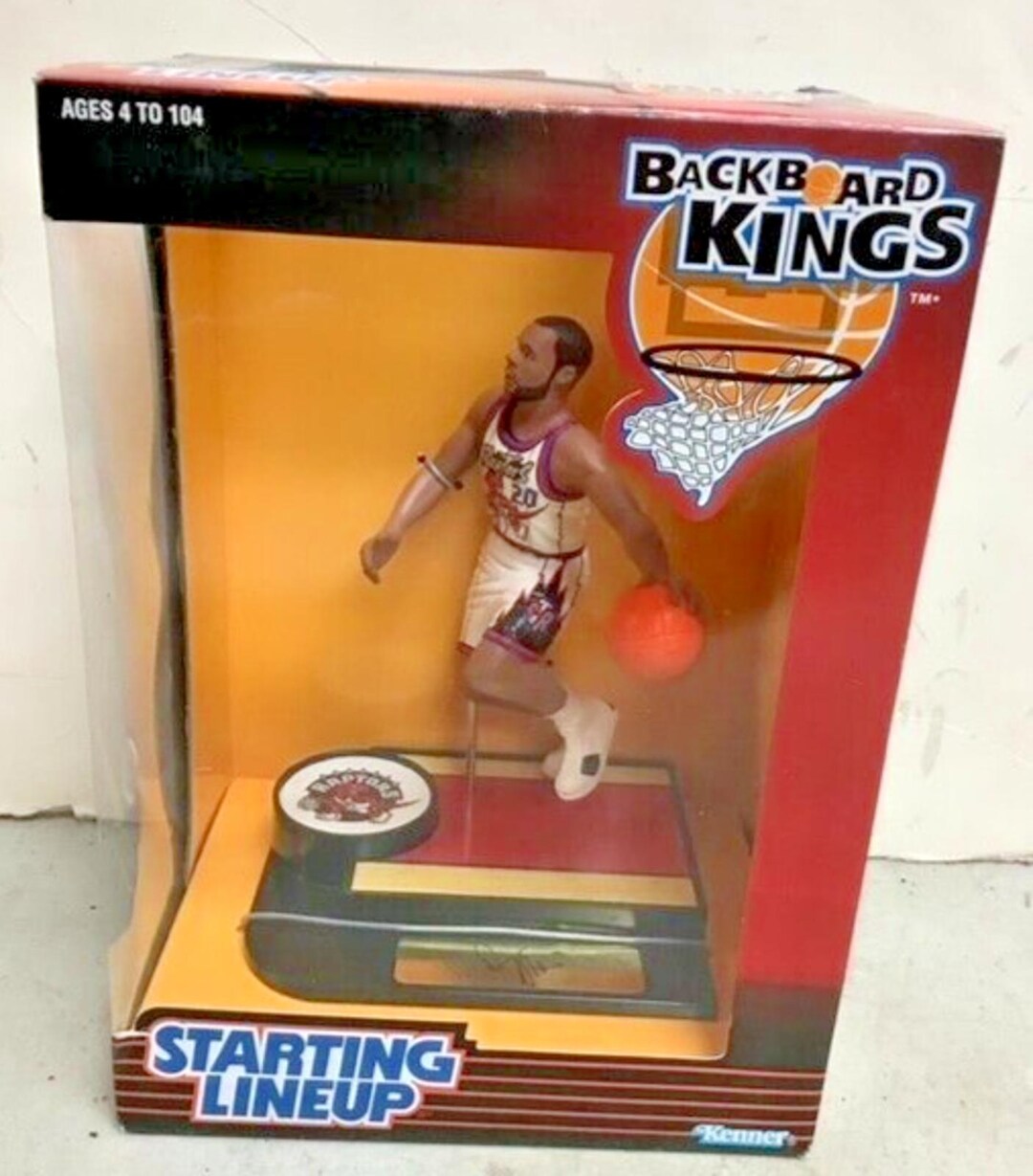 1997 Starting Lineup Damon Stoudamire Backboard Kings Figure Toronto ...