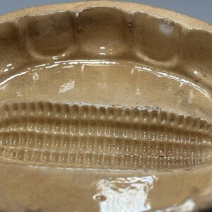 Yellowware Food Mold Corn Design Circa 1900 - Etsy