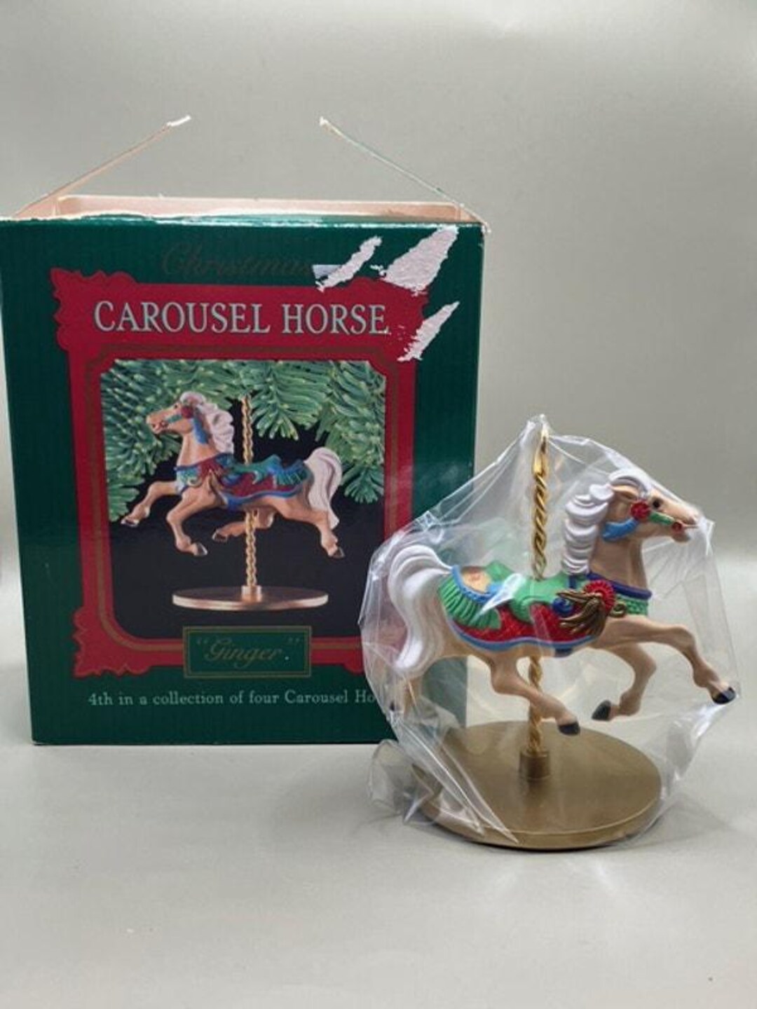 Hallmark Keepsake Ornament Carousel Horse Ginger - Etsy