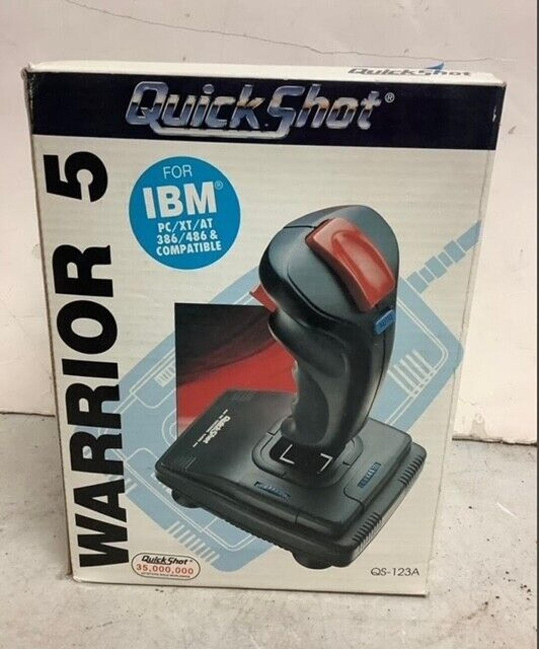 Quick Shot Warrior 5 Deluxe Analog Joystick - SEALED Brand New QS-123A ...