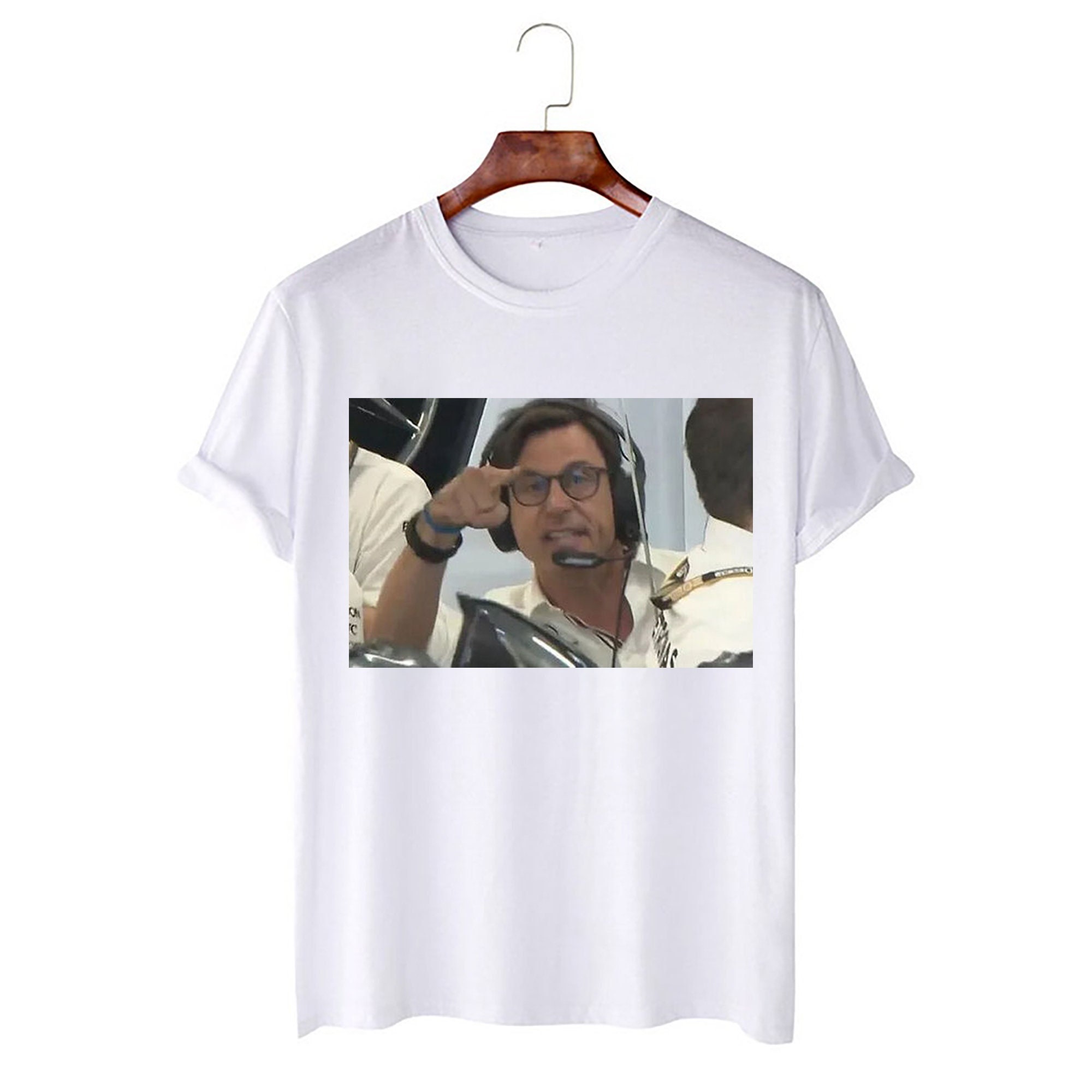 Angry Toto Wolff Formula 1 Shirt Designed & Sold By ChaZhan