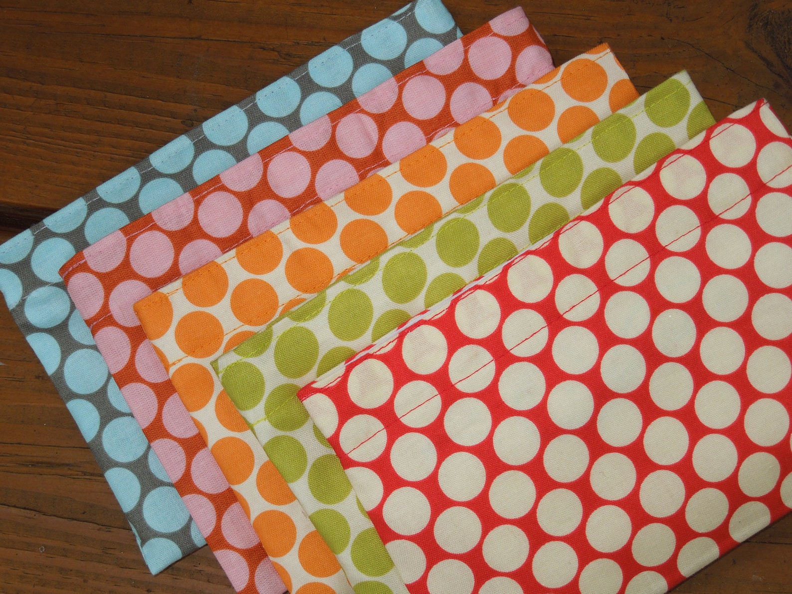 Five Reusable Snack Bags Reuse Snack Bags Fabric Snack Bag - Etsy