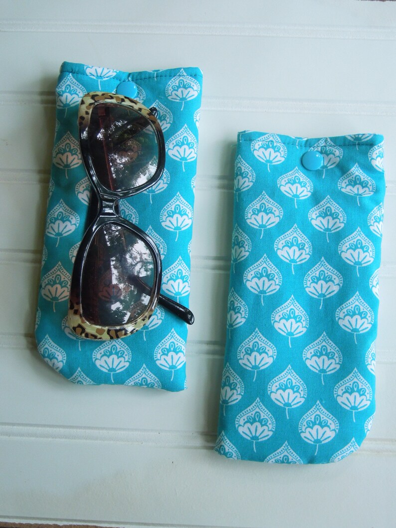 Padded Eyeglass Cover, Eyeglass Case, Eyeglass Pouch - for Reading and ...